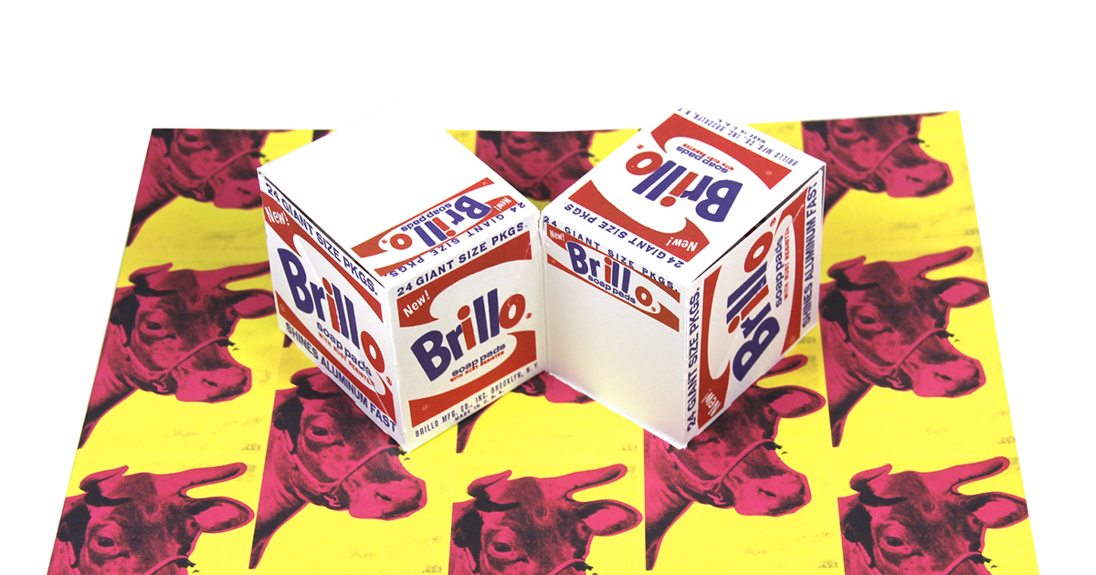 Andy Warhol Brillo Boxes Pop Up Card - Poposition Press | Publisher of ...